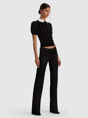 Alice + Olivia Damon Cigarette Pant