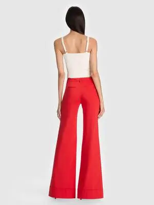Alice + Olivia Valentine Wide Leg Flare Pant