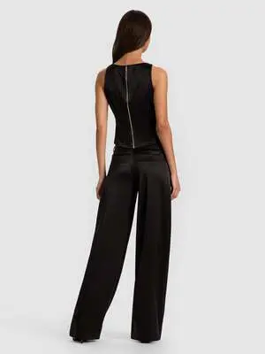 Alice + Olivia Yvette Boat Neck Tank