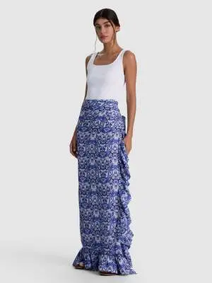 Alice + Olivia A+o X Coniglio Palm Beach Pareo