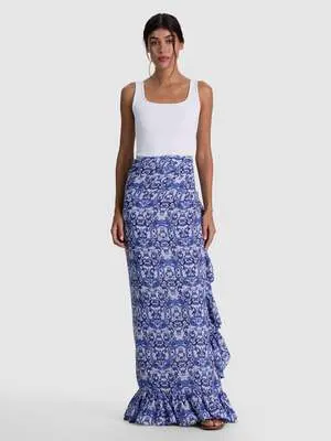 Alice + Olivia A+o X Coniglio Palm Beach Pareo