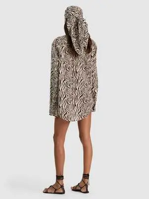 Alice + Olivia A+o X Coniglio Palm Beach Seaview Scarf