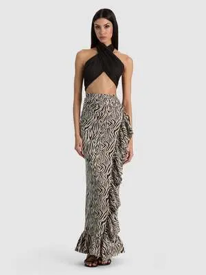 Alice + Olivia A+o X Coniglio Palm Beach Stacey Top