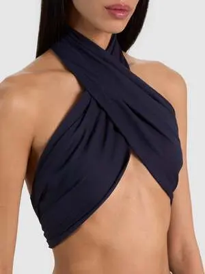 Alice + Olivia A+o X Coniglio Palm Beach Stacey Top