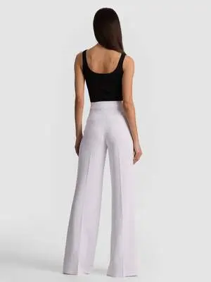 Alice + Olivia Dylan High Waisted Wide Leg Pant