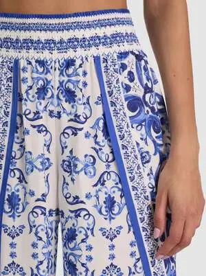 Alice + Olivia Larissa Open Pleat Pant