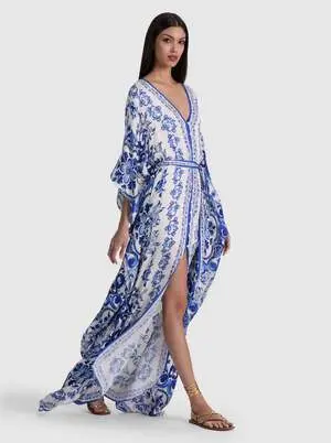 Alice + Olivia Marva Belted Kaftan - Solstice