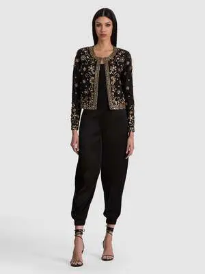Alice + Olivia Kidman Embellished Jacket