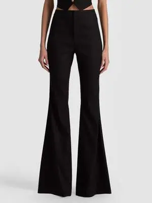 Alice + Olivia Linden Bootcut Trouser - Black