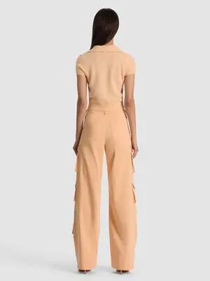 Alice + Olivia Andi Cashmere Polo