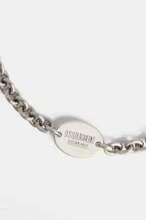Dsquared2 Tag Chain Necklace