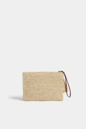Dsquared2 Summer Lovers Raffia Pouch
