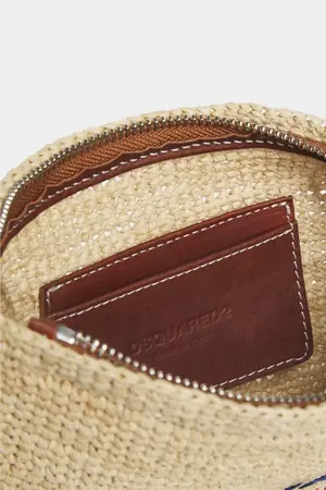 Dsquared2 Summer Lovers Raffia Pouch
