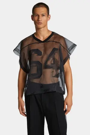 Dsquared2 Sheer Embroidered Shirt