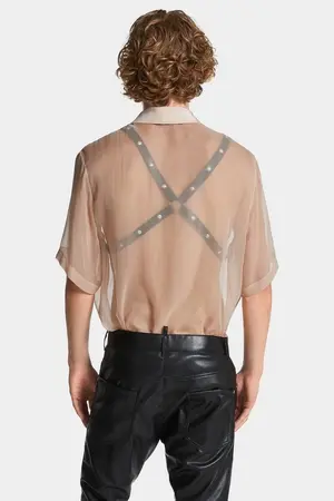Dsquared2 Chiffon Short Sleeve Shirt