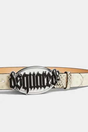 Dsquared2 Gothic Plaque Belt