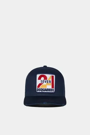 Dsquared2 Patch Baseball Cap - Blue