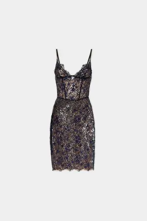 Dsquared2 Lace Dress - Black