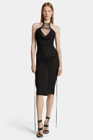Dsquared2 Lace Up Dress