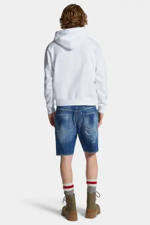 Dsquared2 Light Heritage Wash Marine Shorts