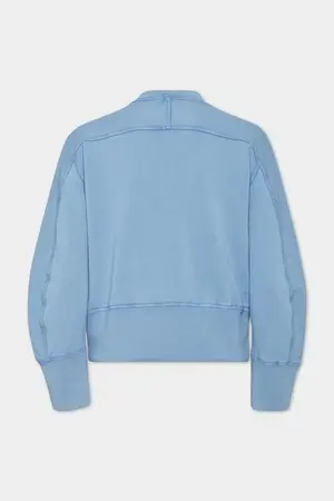 Dsquared2 White Fade Dean Fit Handwritten Logo Sweatshirt