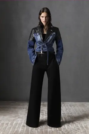 Dsquared2 Butch Denim Hybrid Jean Jacket