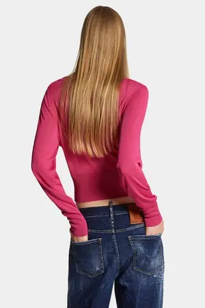 Dsquared2 Draped V-neck Pullover