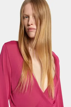 Dsquared2 Draped V-neck Pullover