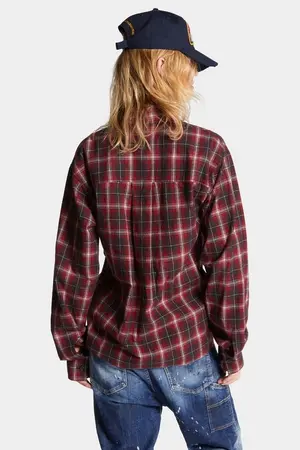 Dsquared2 Boxy Checked Shirt