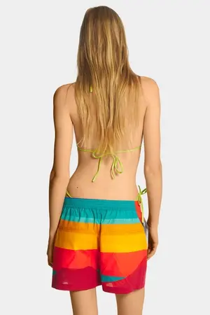 Dsquared2 Summer Lovers Sunset Baggy Shorts