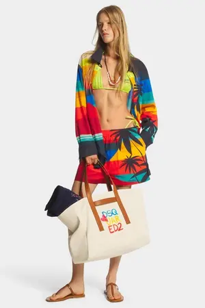Dsquared2 Summer Lovers Sunset Baggy Shorts