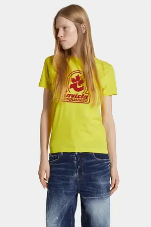 Dsquared2 Best Fade Dyed Invicta Just Right Fit T-shirt - Purple