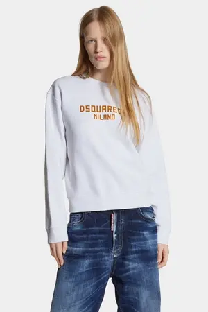 Dsquared2 Just Right Fit Milano Crewneck Sweatshirt