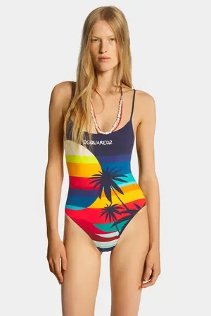 Dsquared2 Summer Lovers Sunset One-piece