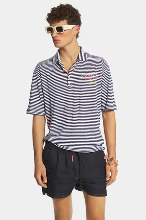 Dsquared2 Summer Lovers Loose Fit Polo