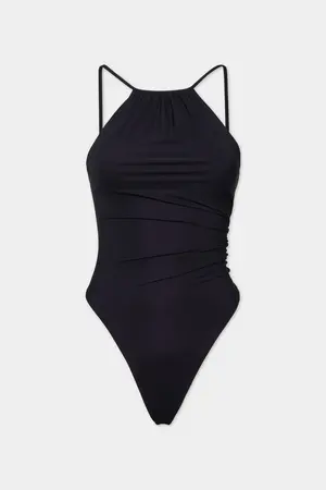Dsquared2 Evening Asymmetric One-piece - Black