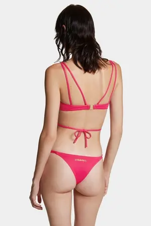 Dsquared2 Bondage Triangle Top - Purple