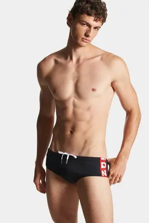 Dsquared2 Dsq2 Slanted Logo Swim Brief