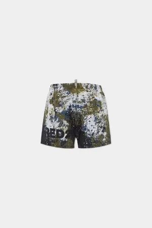 Dsquared2 Canadian Camouflage Midi Swim Boxer