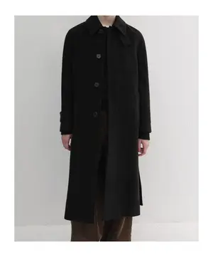 DUNST Belted Cashmere Mac Coat