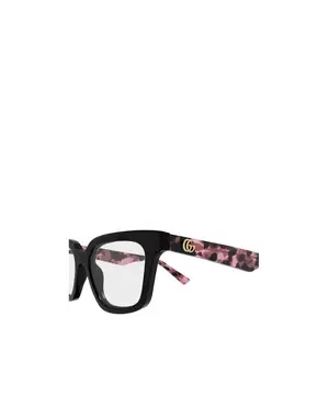 Gucci Geometric-frame Clear-lens Glasses