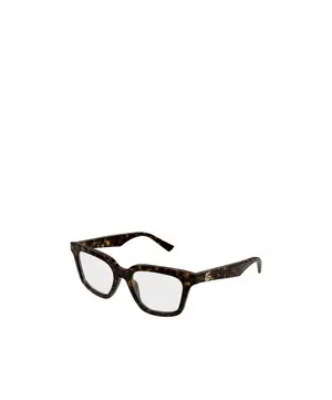 Gucci Geometric-frame Clear-lens Glasses