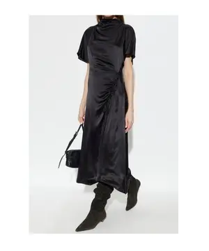 ALLSAINTS Draped-neck Dress