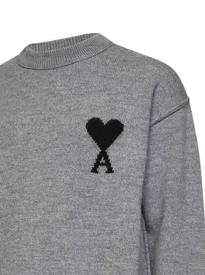 AMI Paris Long-sleeved Knit Top