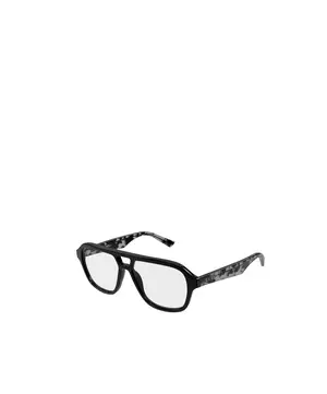 Gucci Pilot-frame Tortoiseshell-effect Glasses