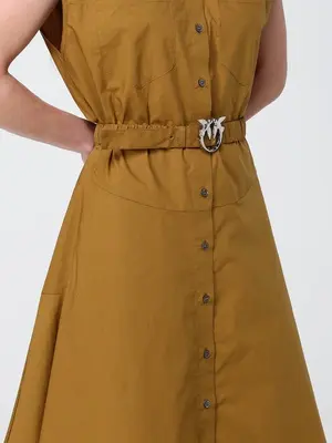 Pinko Belted Shirt Dress