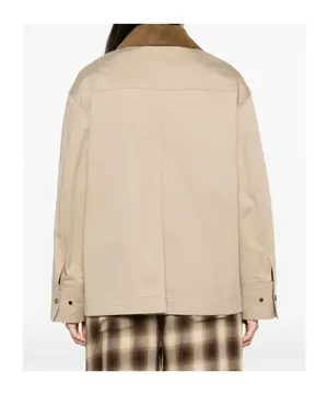 JOSEPH Suede-collar Utility Jacket