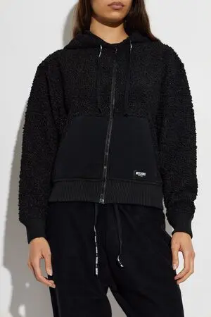 Moschino Patch Zip-up Hoodie