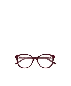 Saint Laurent Full-frame Non-prescription Glasses - Red