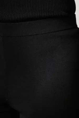Soeur High-waisted Knit Flare Pants